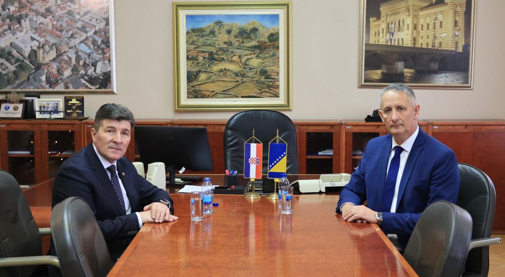 Zamjenik ministra odbrane BiH Slaven Galić održao sastanak s državnim ...