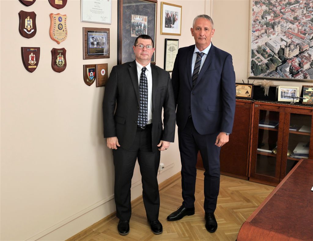 Zamjenik ministra odbrane BiH Slaven Galić primio u oproštajnu posjetu ...